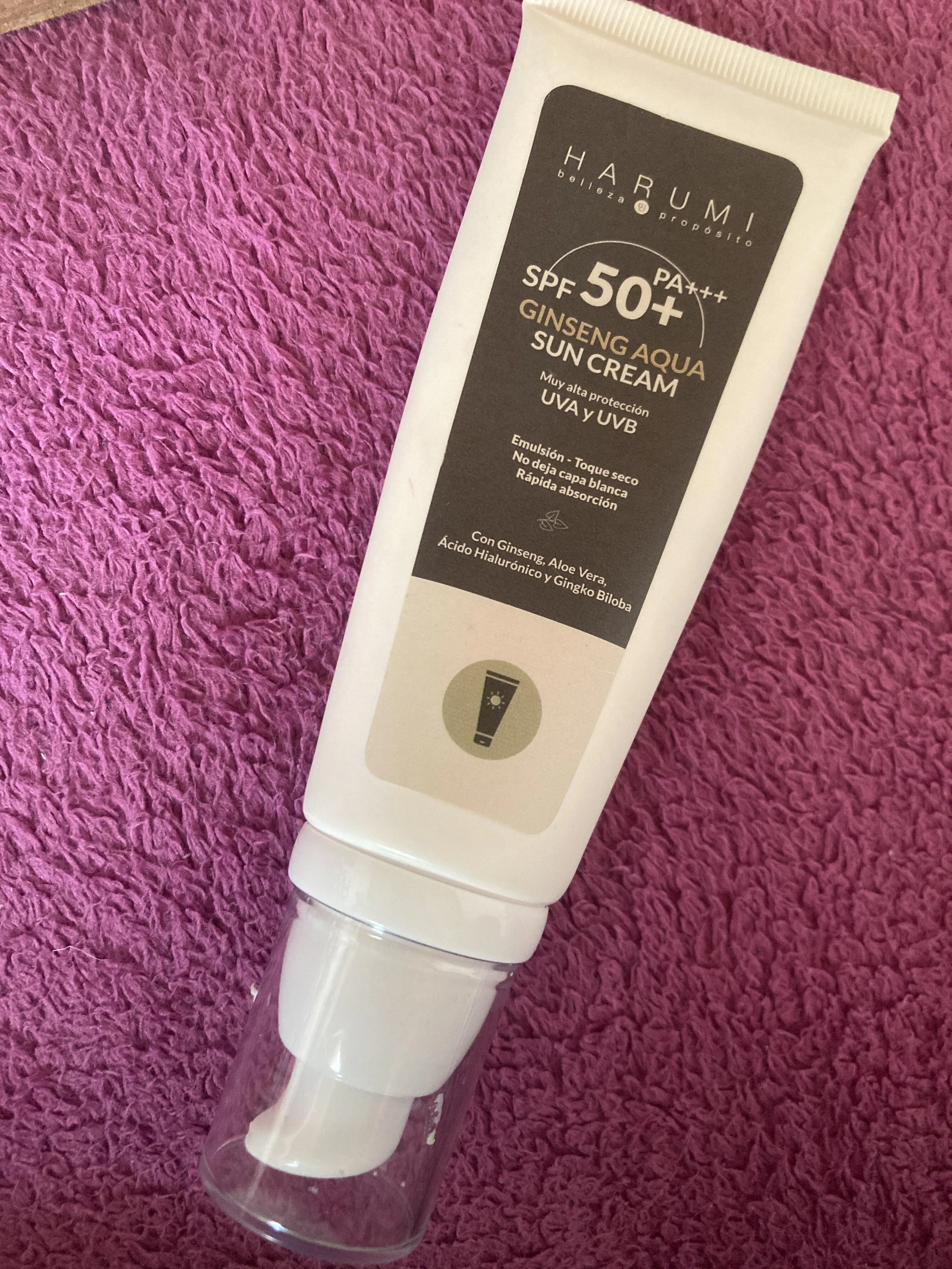 Harumi Ginseng Aqua Sun Cream SPF50#N# – Harumi Belleza Coreana