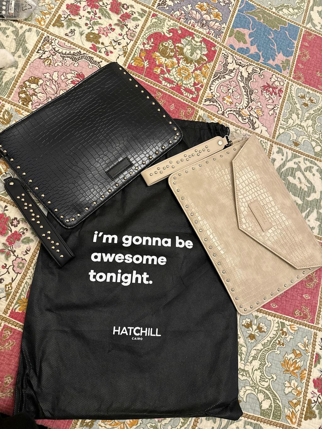 Nude Elegance Clutch Bag - Hatchill