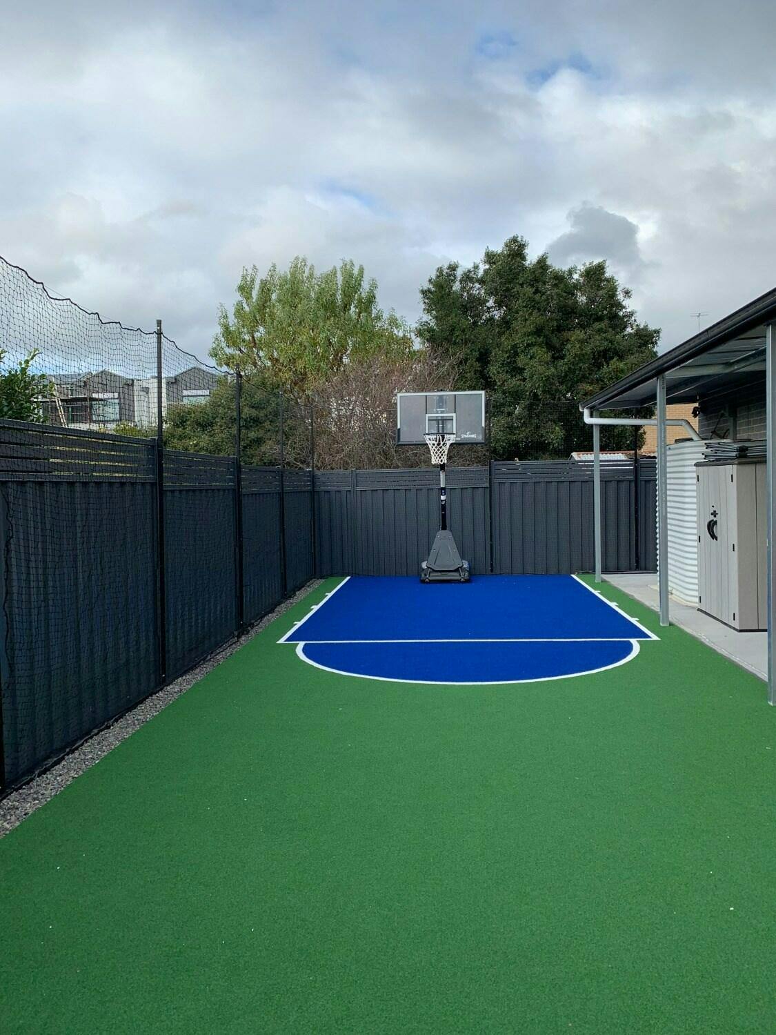 3m Fence Mounted Support Post | Quatra Sports