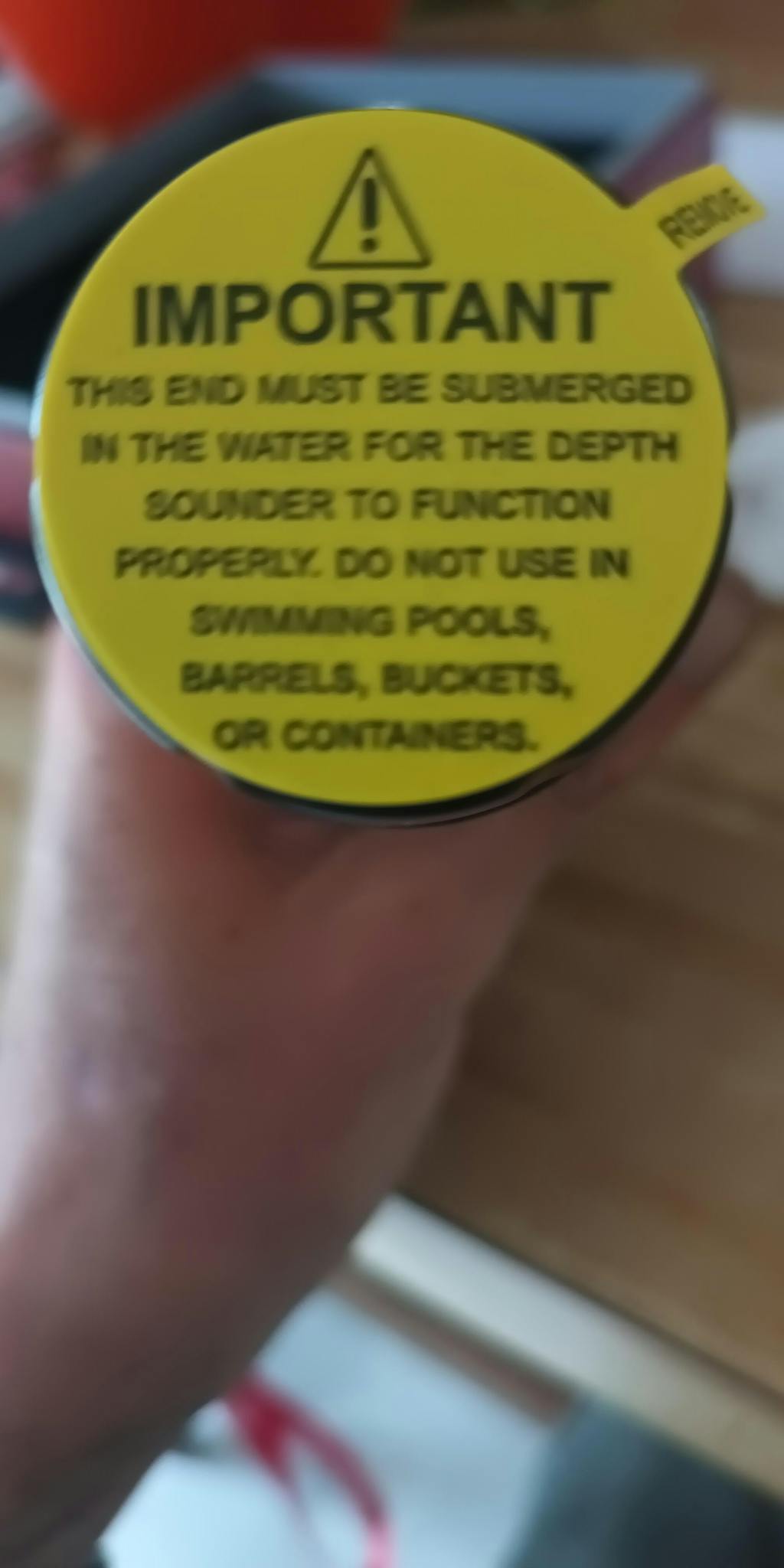 DepthTrax 1H | Best Handheld Depth Finder – HawkEye® Electronics