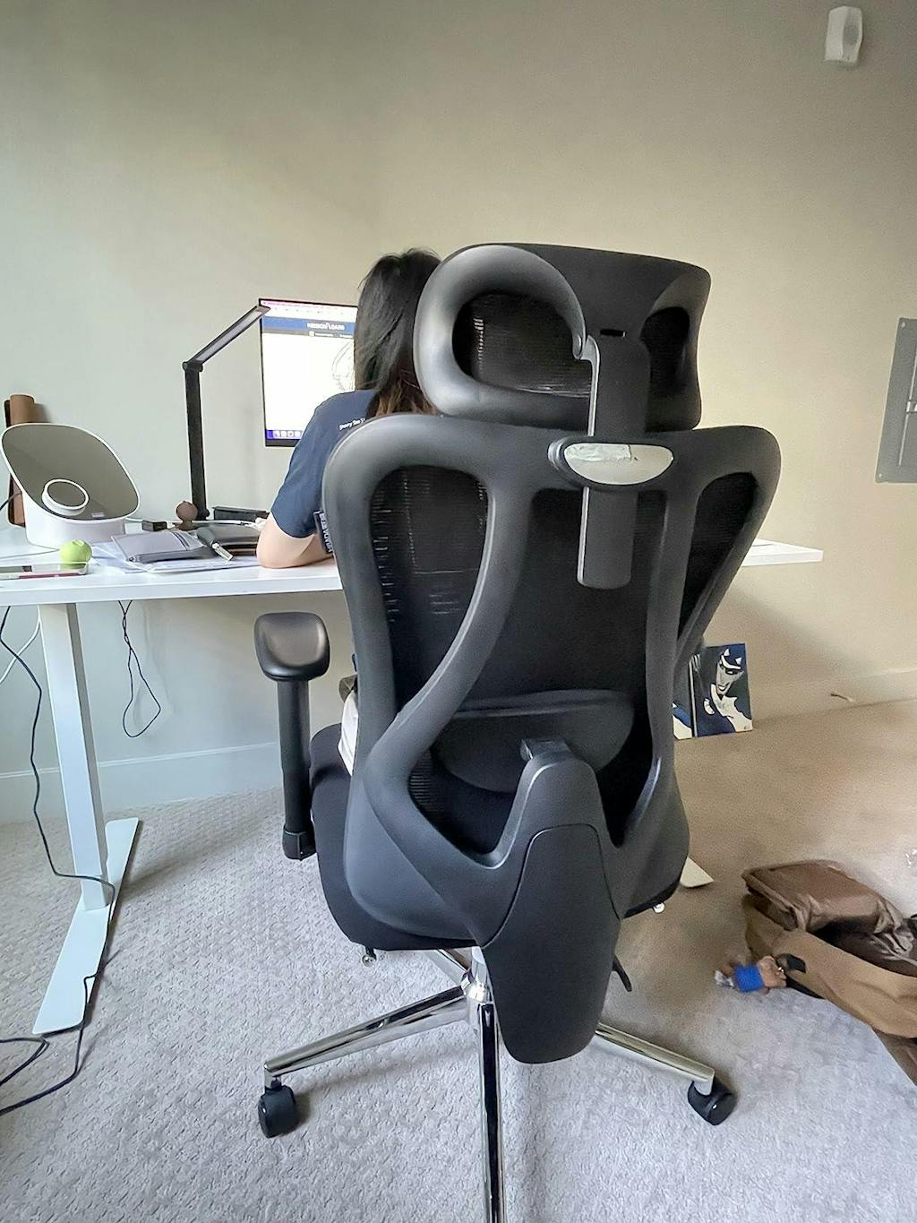 HBADA P3 Ergonomic Chair with Footrest