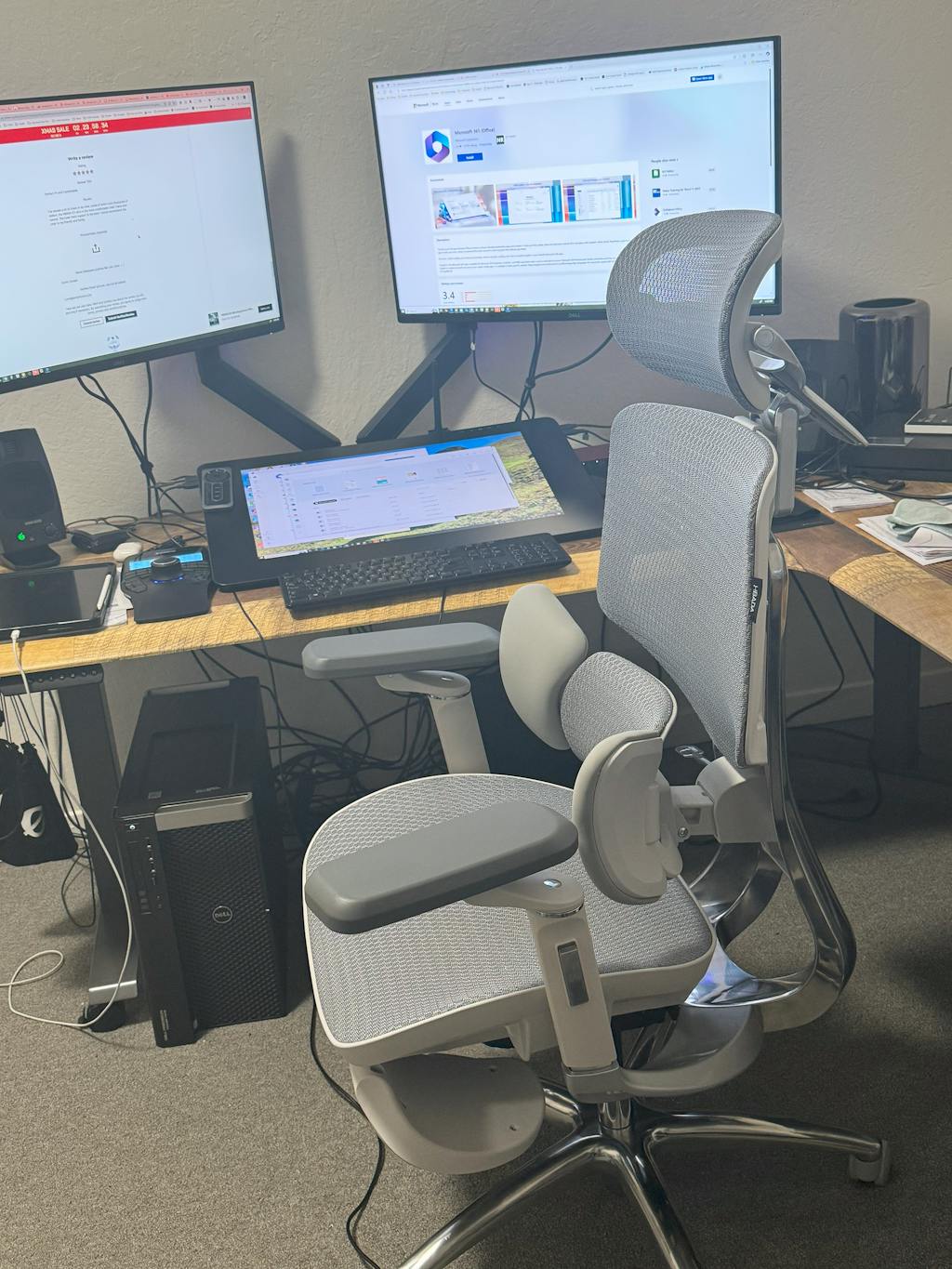 HBADA E3 Ergonomic Office Chair w/ Footrest–Premium Comfort & Customization