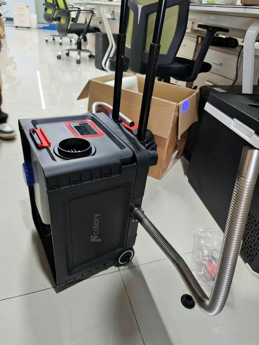 HC-A04 Diesel Heater, 5L Trolley Rolling Toolbox - Hcalory