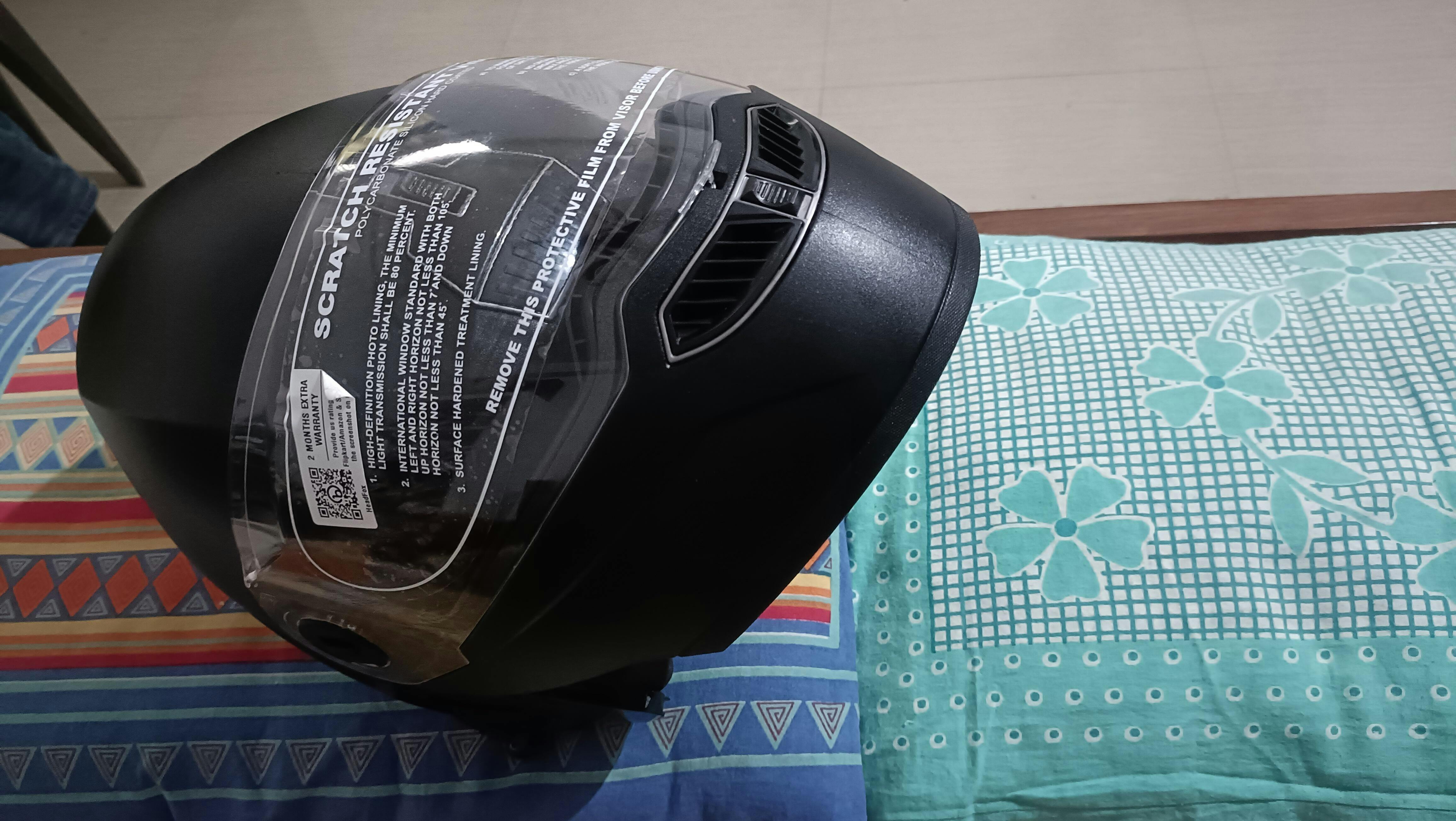 Headfox N2 Air Dashing Black Smart Bluetooth Flip-up Double Visor ...