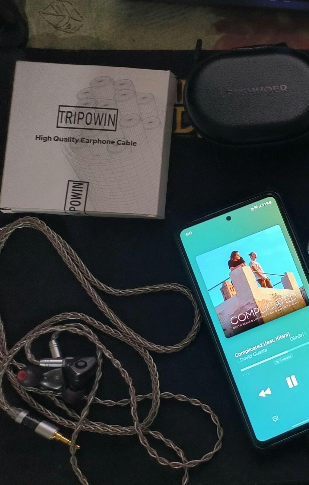 Tripowin C8 0.78mm 2pin 8-Core IEM Cable