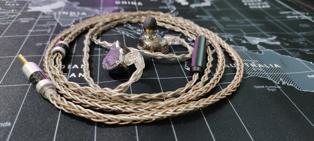 Tripowin C8 Recessed 2Pin/QDC 8-Core IEM Cable