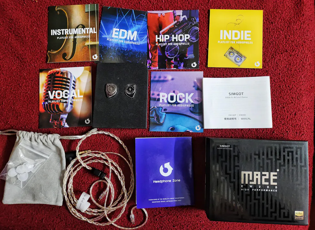 SIMGOT EW200 Dynamic Driver In-Ear Earphones