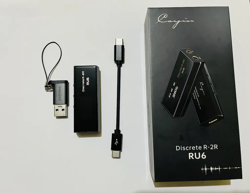 Cayin RU6 R-2R USB-C DAC/Amp Dongle Online