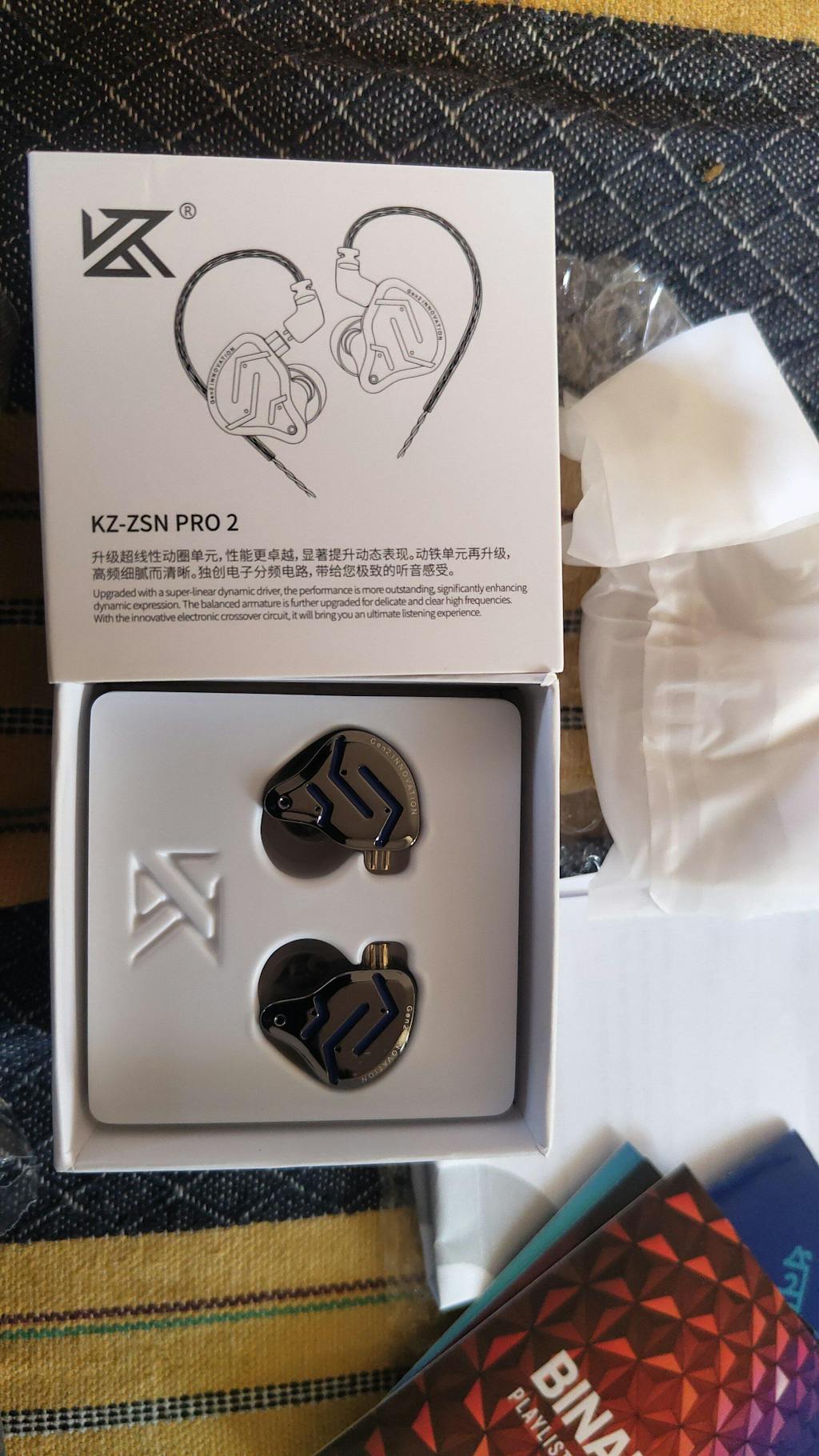 KZ ZSN PRO 2 Hybrid Driver IEM With Mic