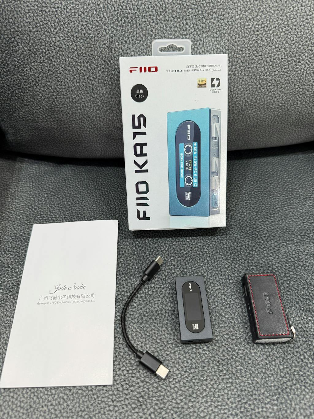 FiiO KA15 Portable DAC and Headphone Amplifier