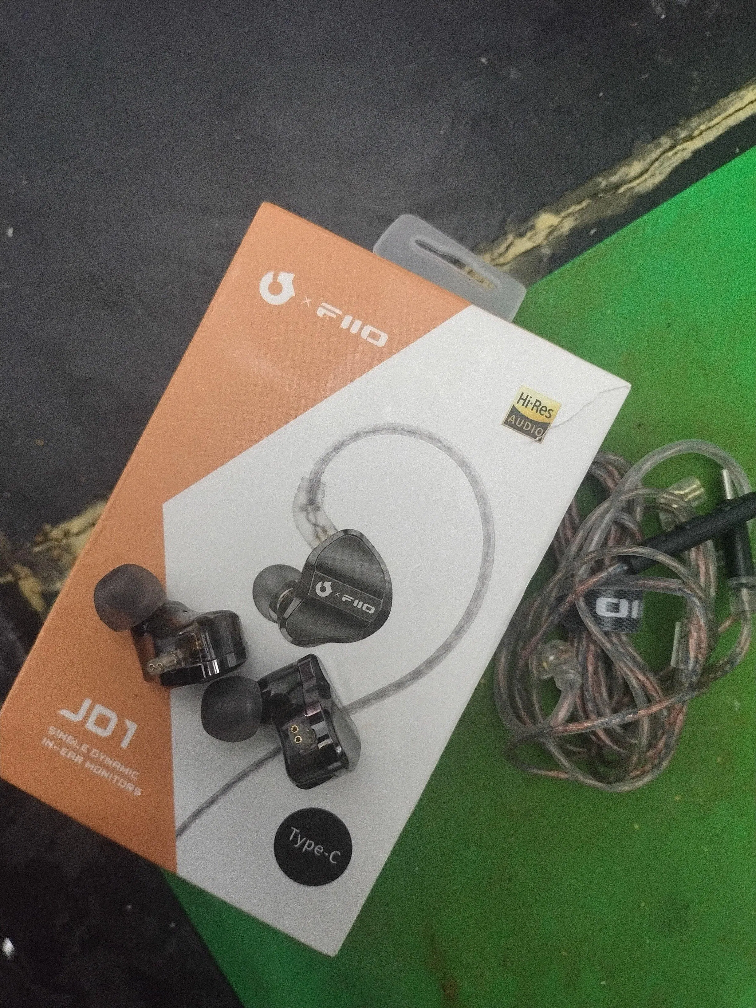 Headphone Zone X FiiO JD1 Single Dynamic In-Ear Monitors