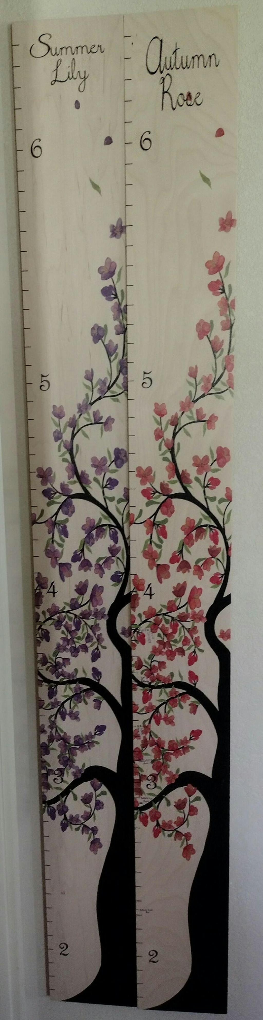 Tree of Life Wooden Growth Charts by Headwaters Studio
