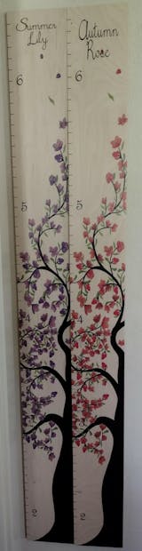 Tree of Life Wooden Growth Charts by Headwaters Studio