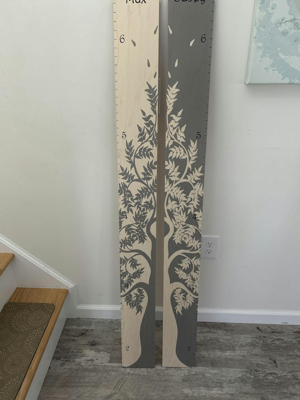Tree of Life Wooden Growth Charts by Headwaters Studio