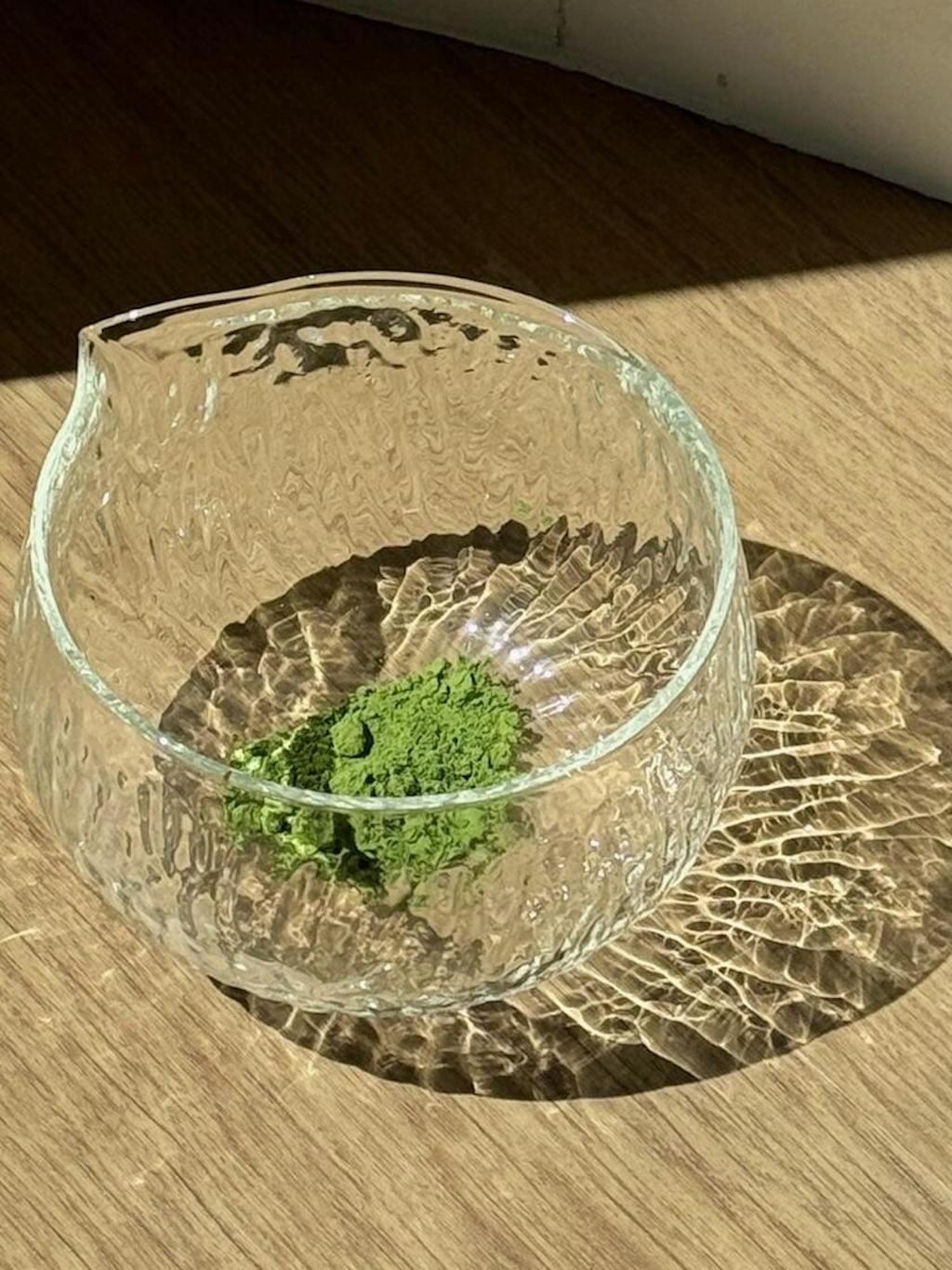 Matcha Glasschale - Handgefertigte Bowl mit Ausgießer – HEALTH BAR GmbH