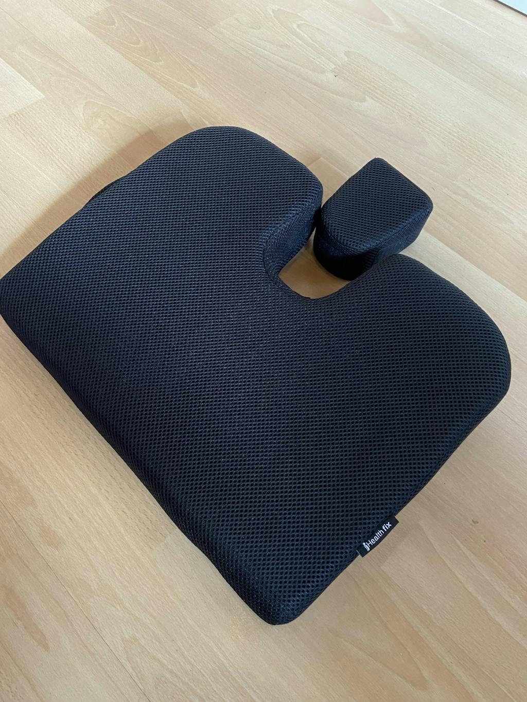Healthfix® Keilkissen zur Verbesserung der Sitzhaltung - Bequemes ergonomisches Sitzkeil für ...