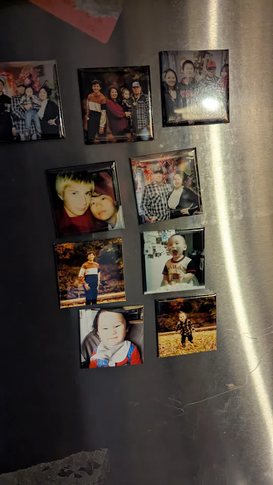 Heart Printed | Hand crafted photo magnets