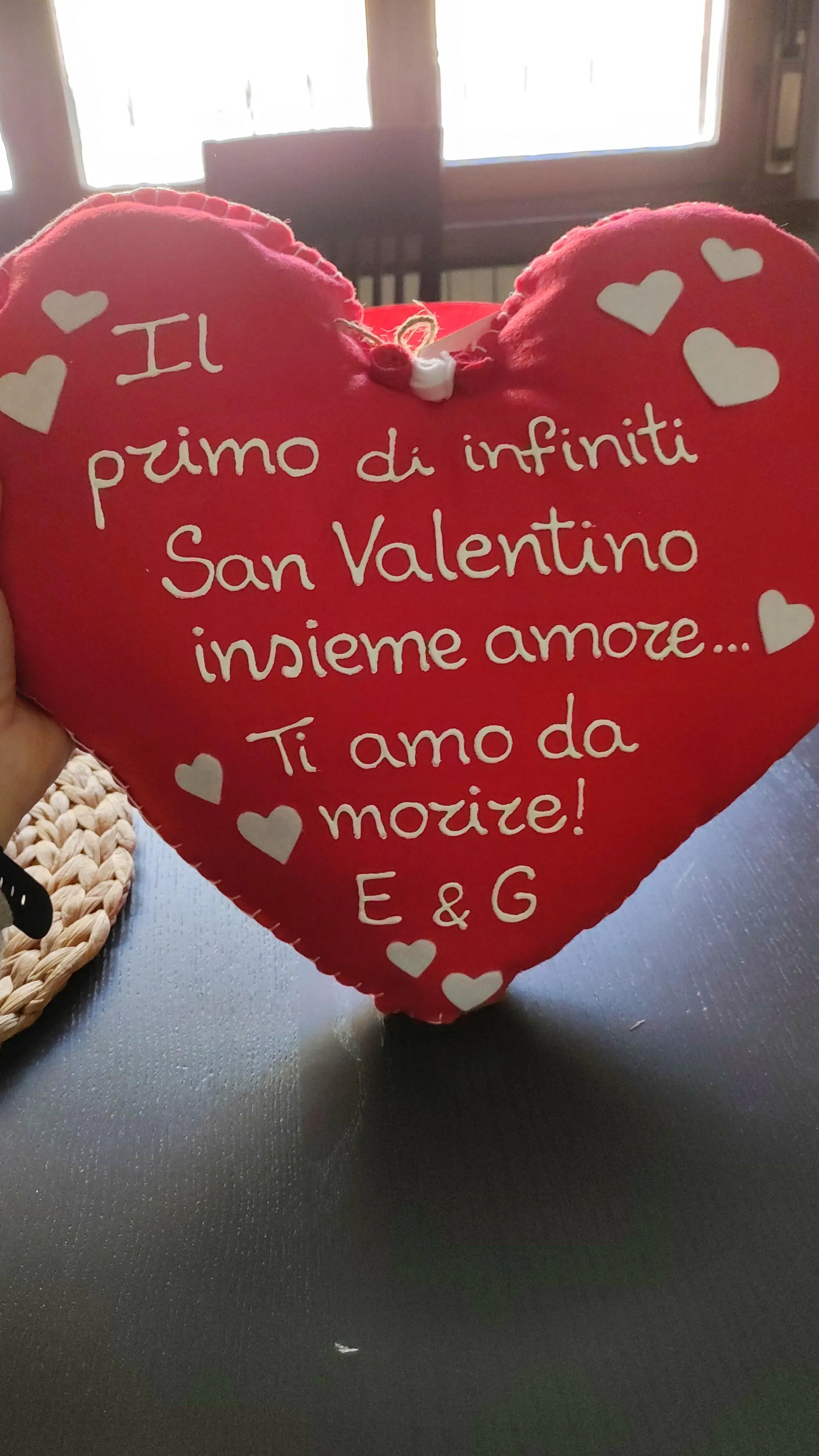 Cuore Regalo Partner con Dedica Personalizzata Fatto a Mano – Heartmade ...