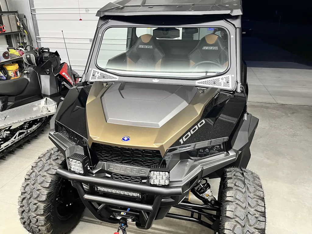 Polaris General Vented Glass Windshield – HeaterCraft Products LLC.