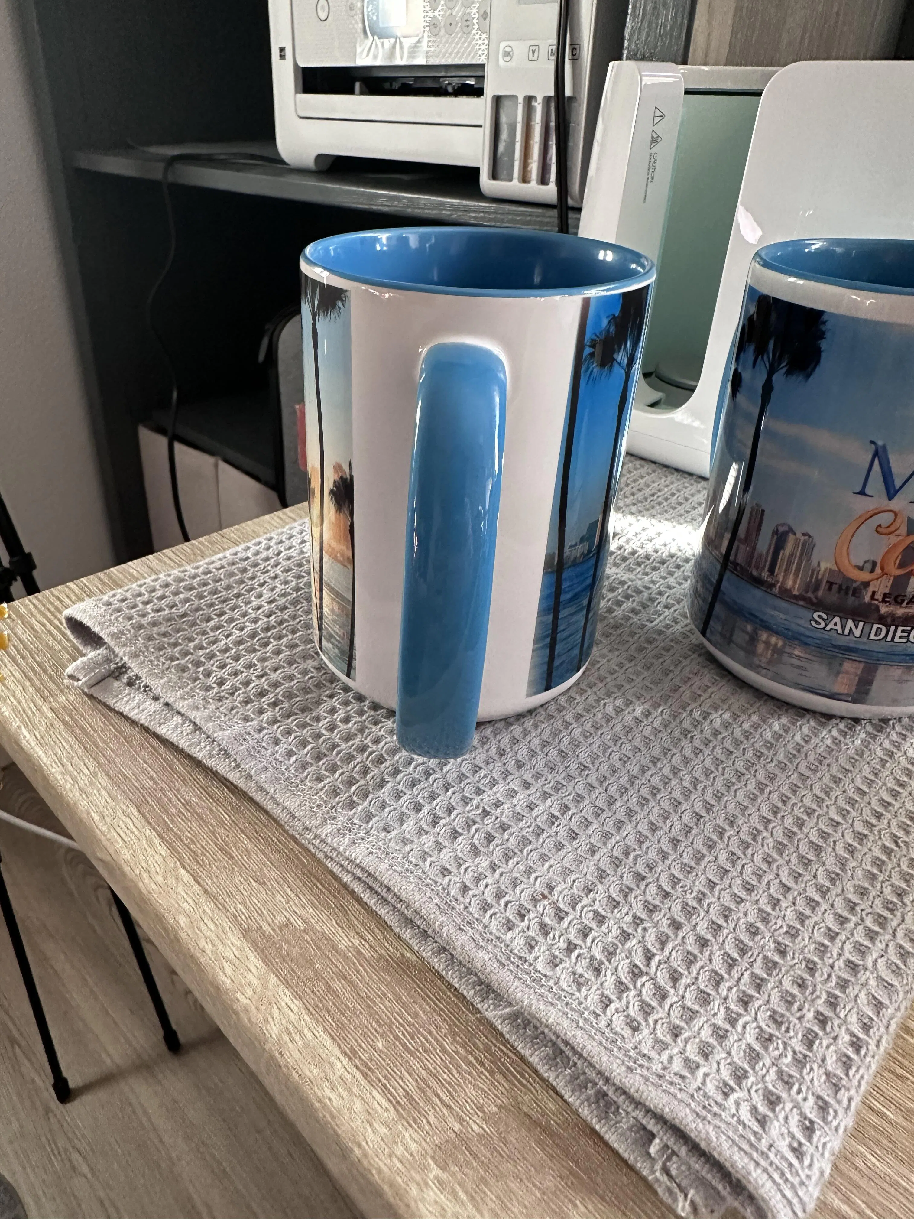 11 oz. ORCA Ceramic Sublimation Mug : Inner + Handle - 36 Per Case