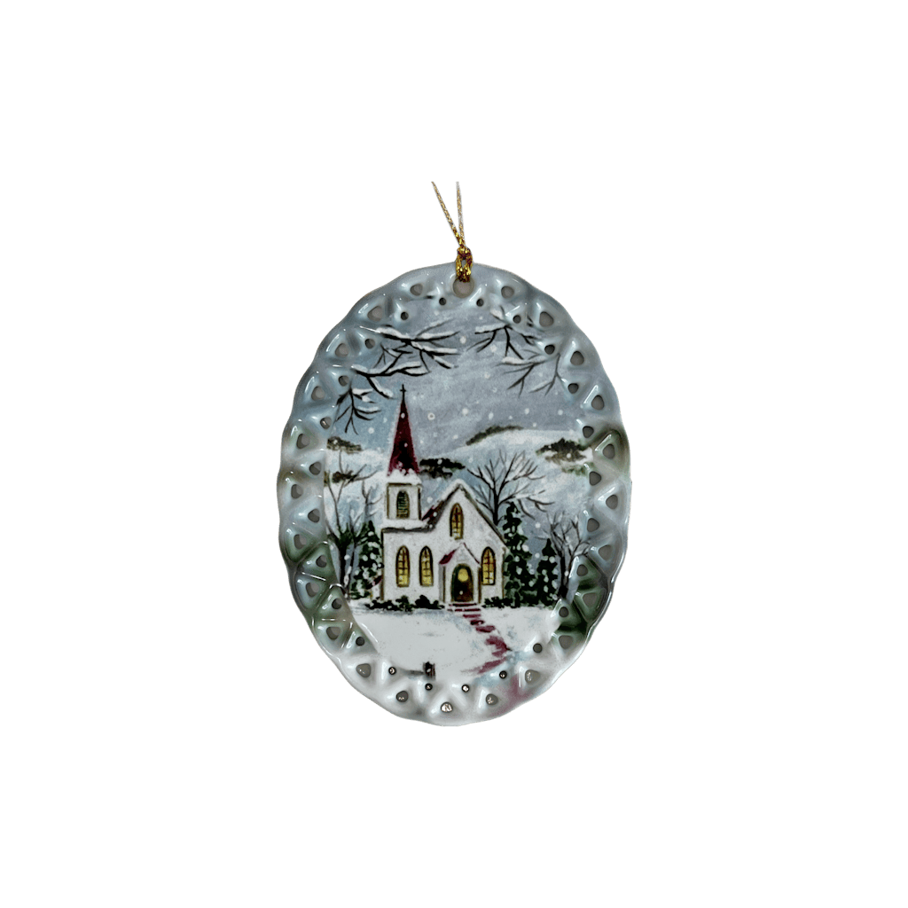 HPN SubliCraft 3" Round Sublimation Ceramic Ornament with Hole ...