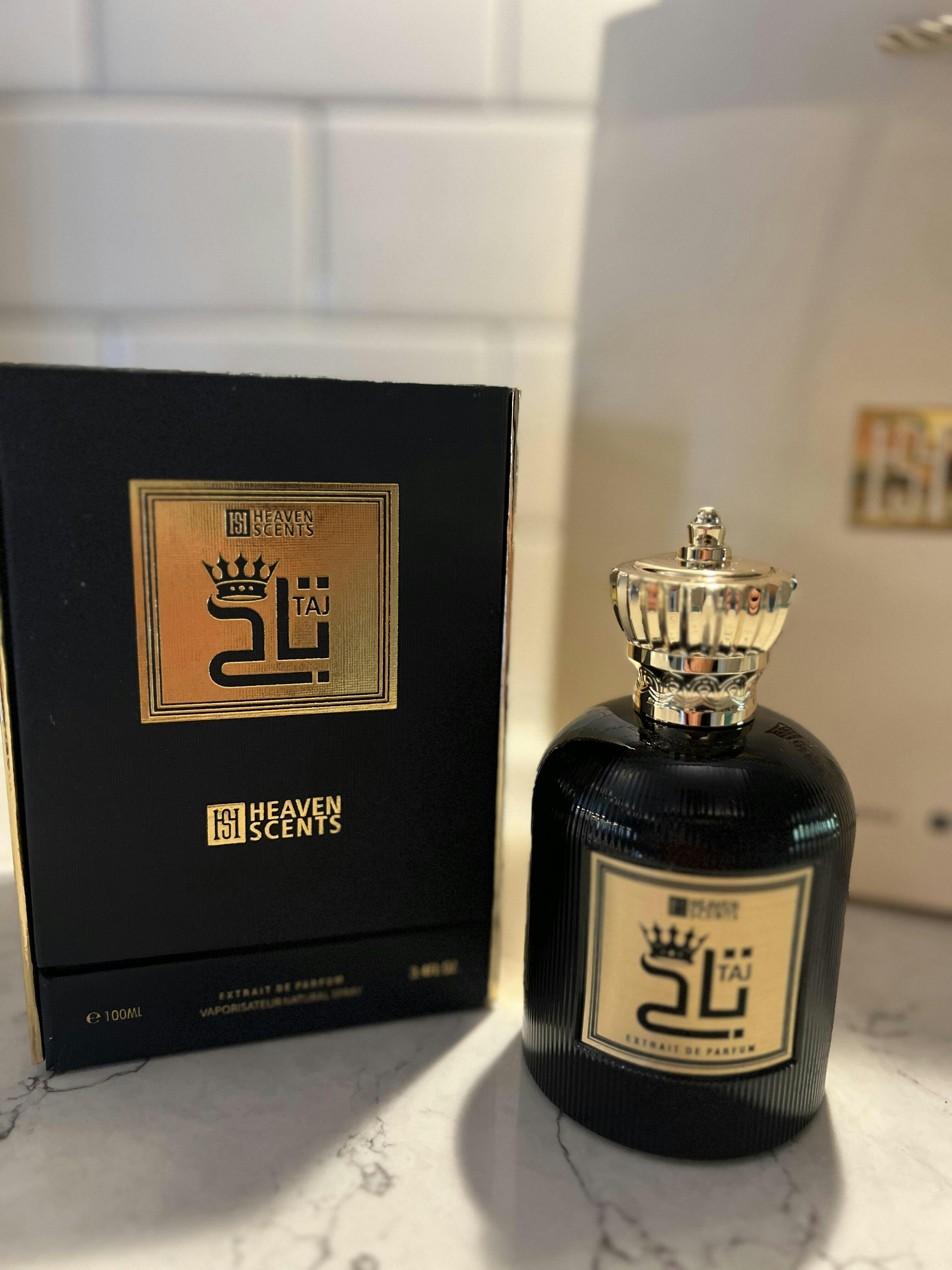 Taj Perfume for Unisex Extrait De Parfum Spray, 3.4 Ounce by Heaven Scents