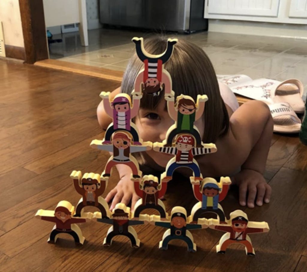 Stacrobats™️ - Montessori Balancier-Akrobaten-Bausatz – Heim Eiche