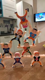 Stacrobats™️ - Montessori Balancier-Akrobaten-Bausatz – Heim Eiche