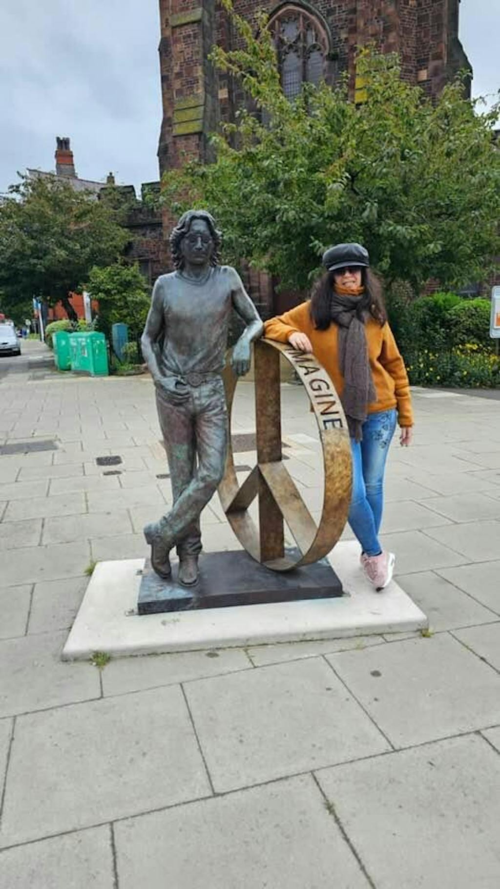 John Lennon Leather Cap – Helen Anderson Designs