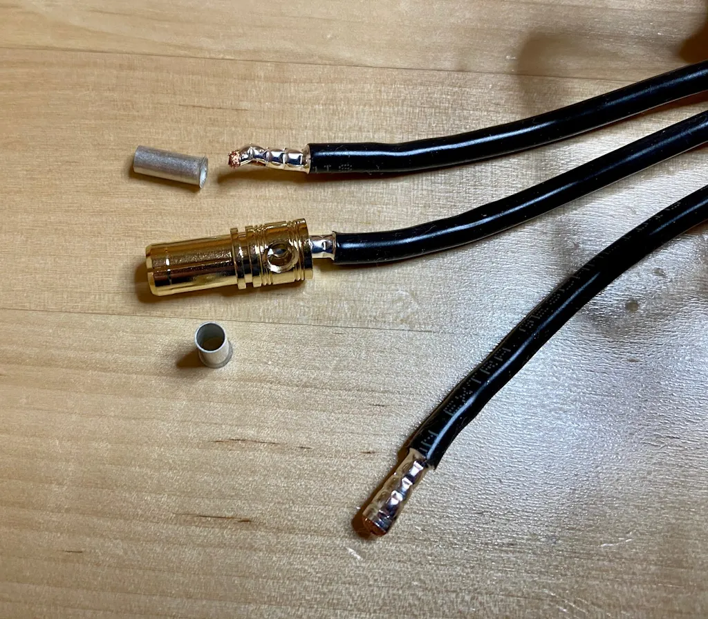 RCPROPLUS 7mm Solderless Connector (8M&8F - Black&Red) REB7808STS7P8 ...