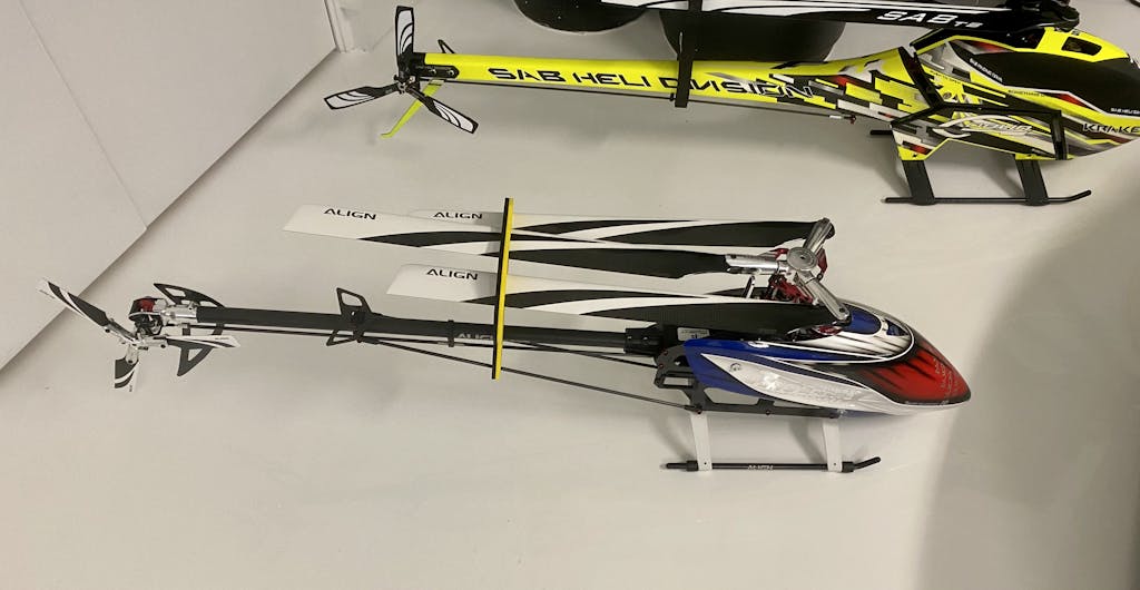 Align T-Rex 550DFC/550L/550X 3-Bladed Main Rotor Head Set | HeliDirect