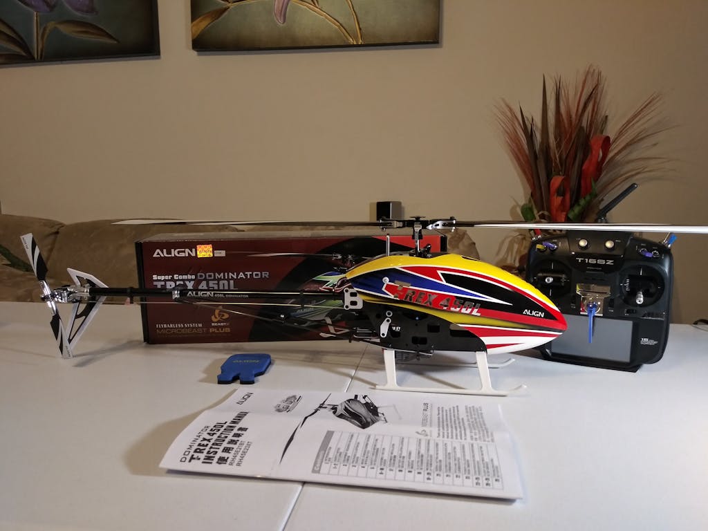 Align T-Rex 450L Dominator Super Combo 6S with new DS450/455 Servos ...
