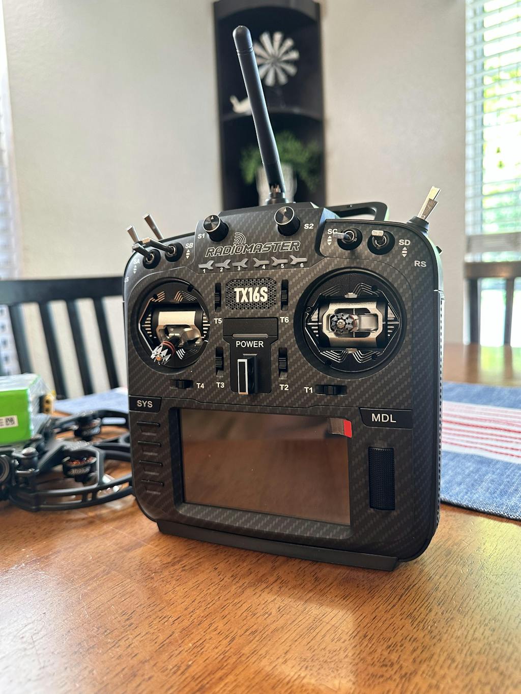 RadioMaster TX16S MKII MAX AG01 Gimbal ELRS Black | HeliDirect