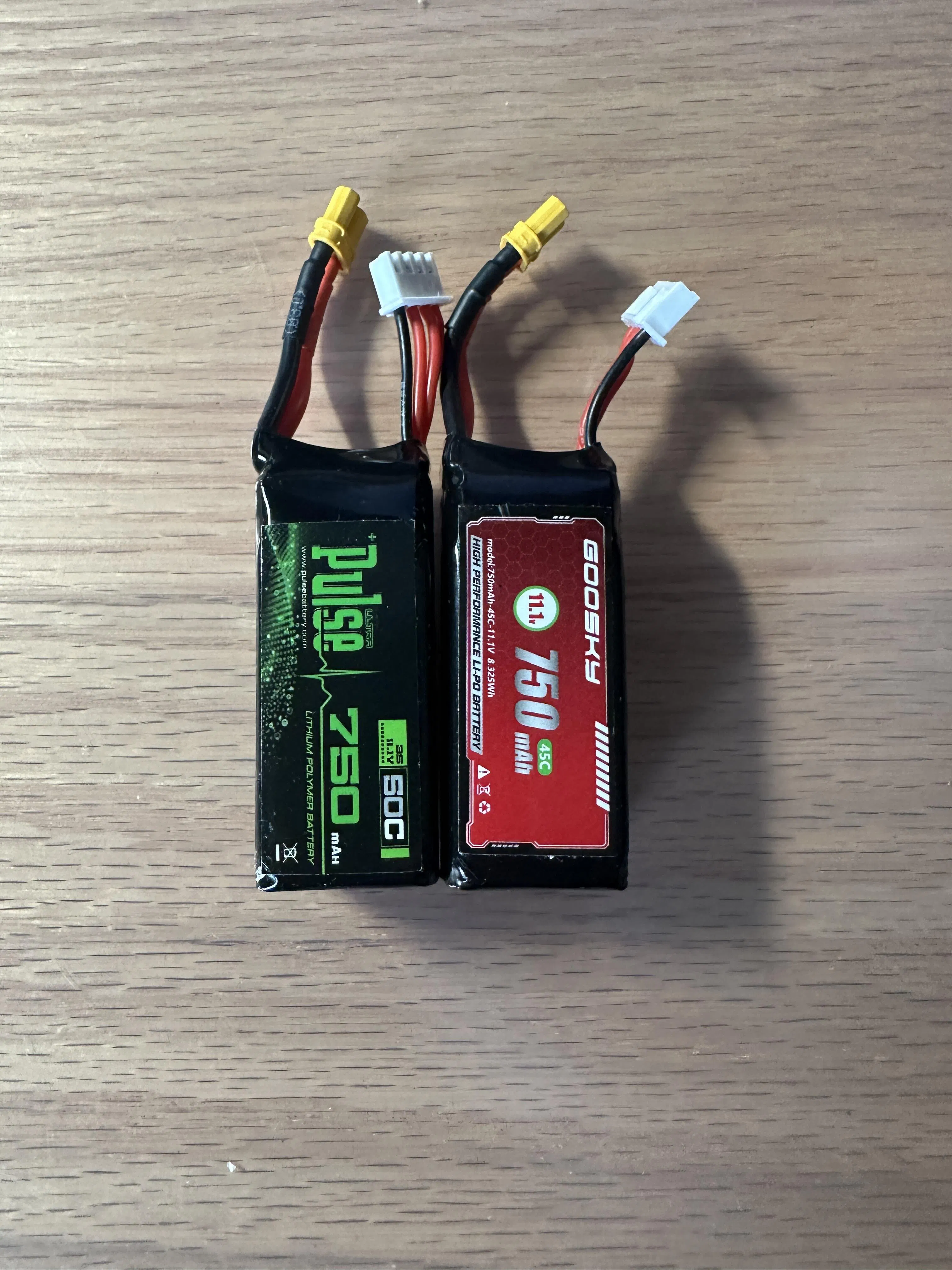 Pulse 750mAh 50C 11.1V 3S LiPo Battery - XT30 Connector – Pulse Battery