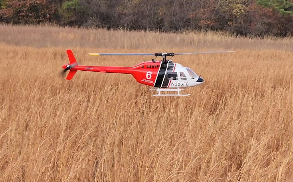 FlyWing BELL-206 V3 Scale Helicopter - RTF | HeliDirect