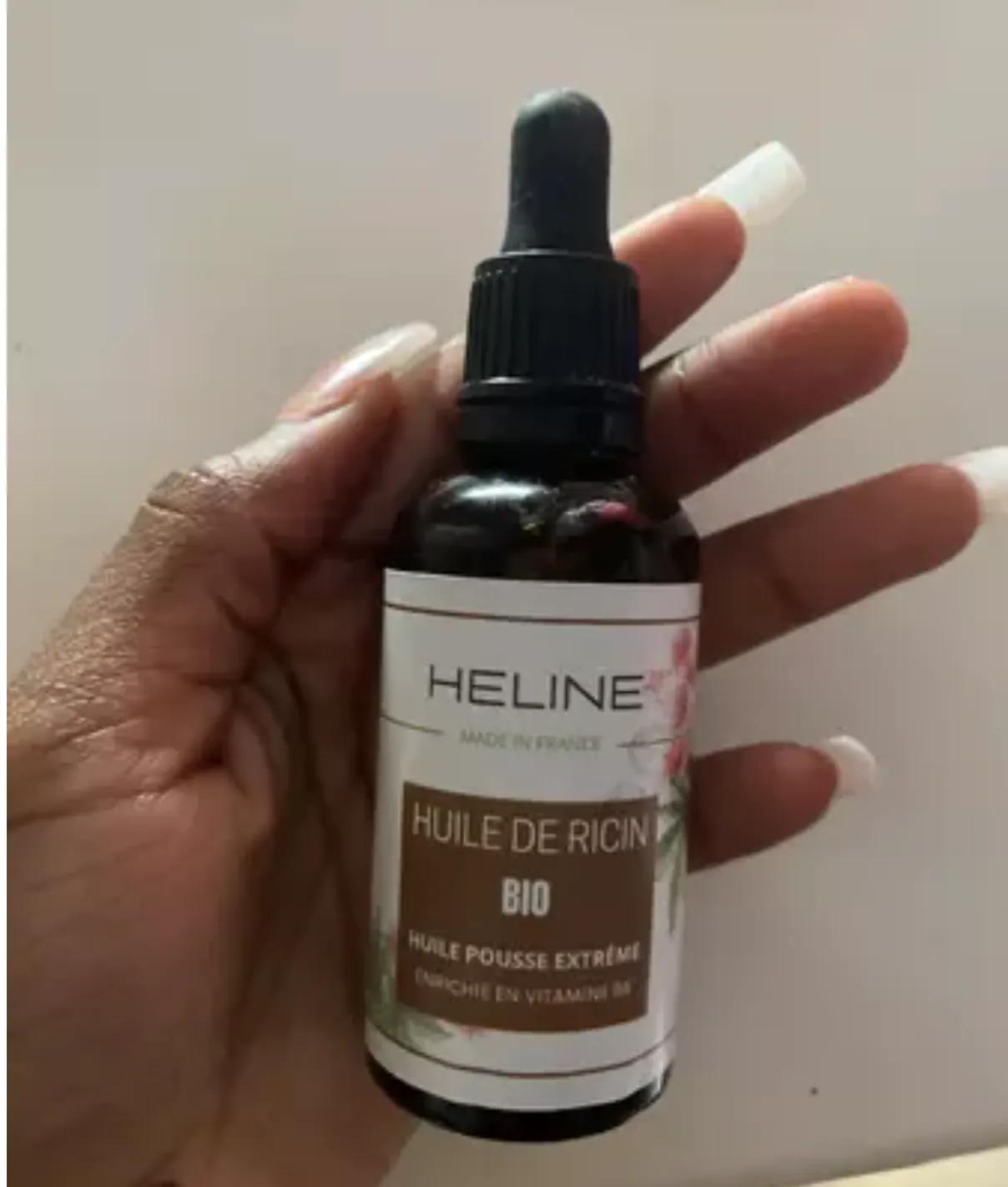 Héline - Huile pour la pousse des cheveux crépus, frisés et bouclés ...