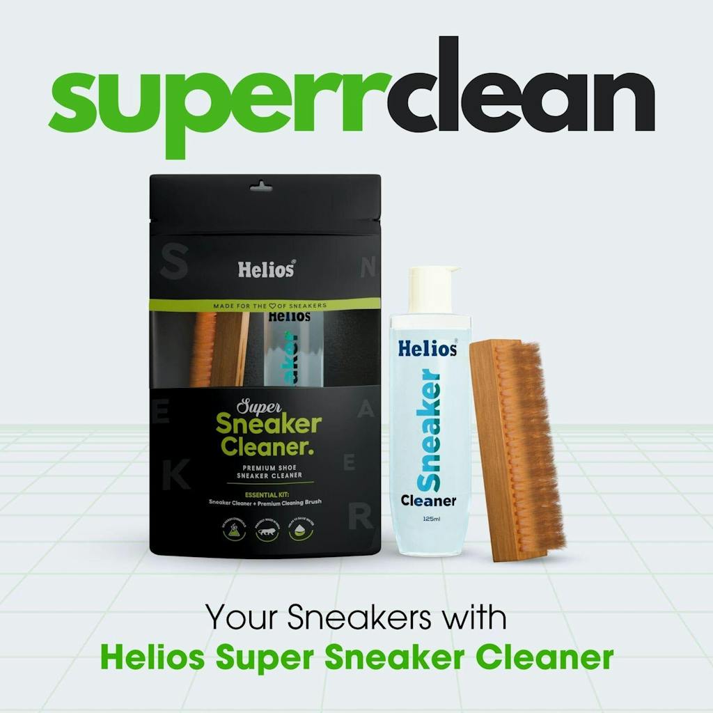 Helios Super Sneaker Cleaner 125 ML - Eco-Friendly Cleaning Solution ...