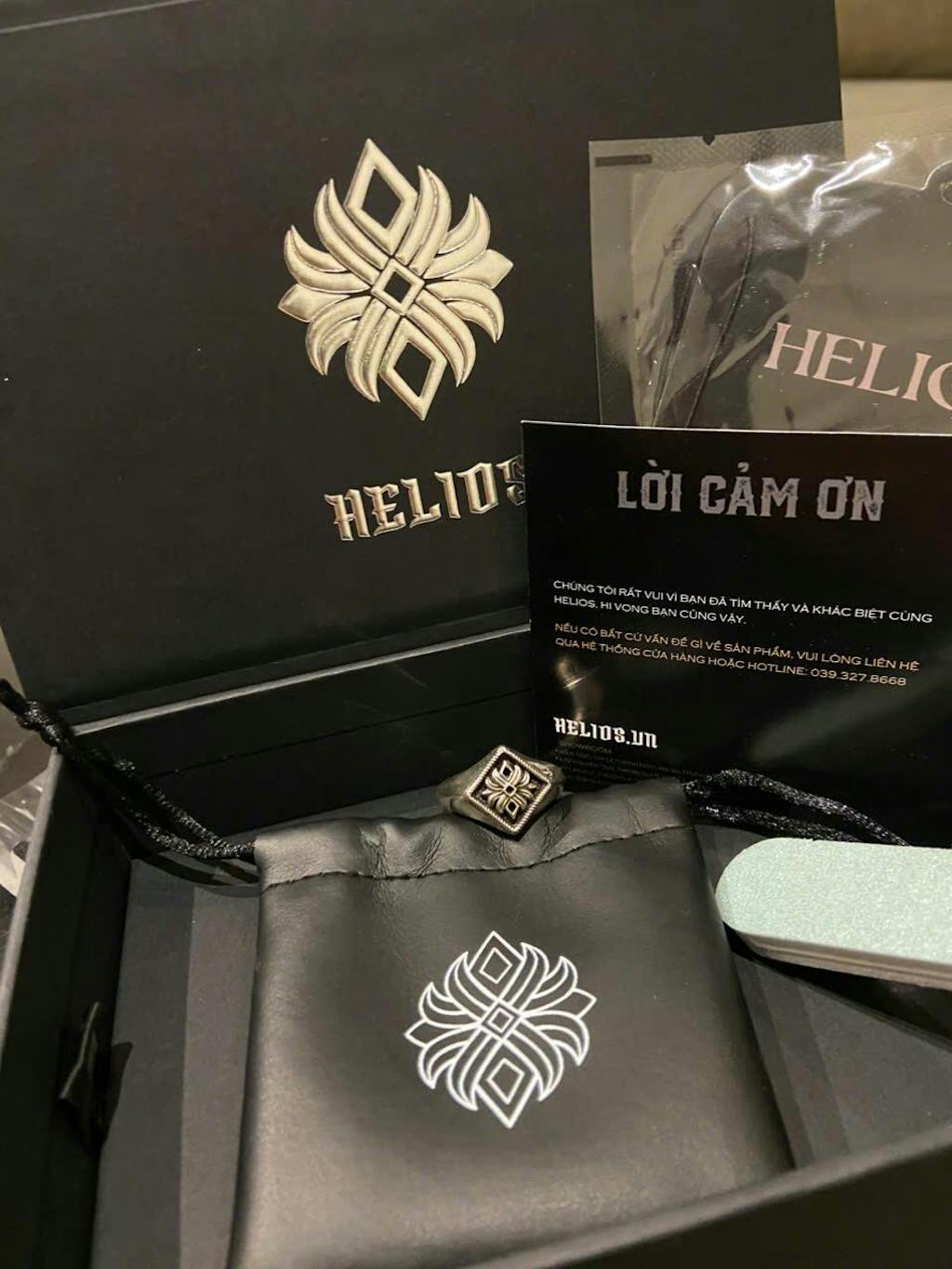 Mafi Lotus Ring Helios Silver – HELIOS