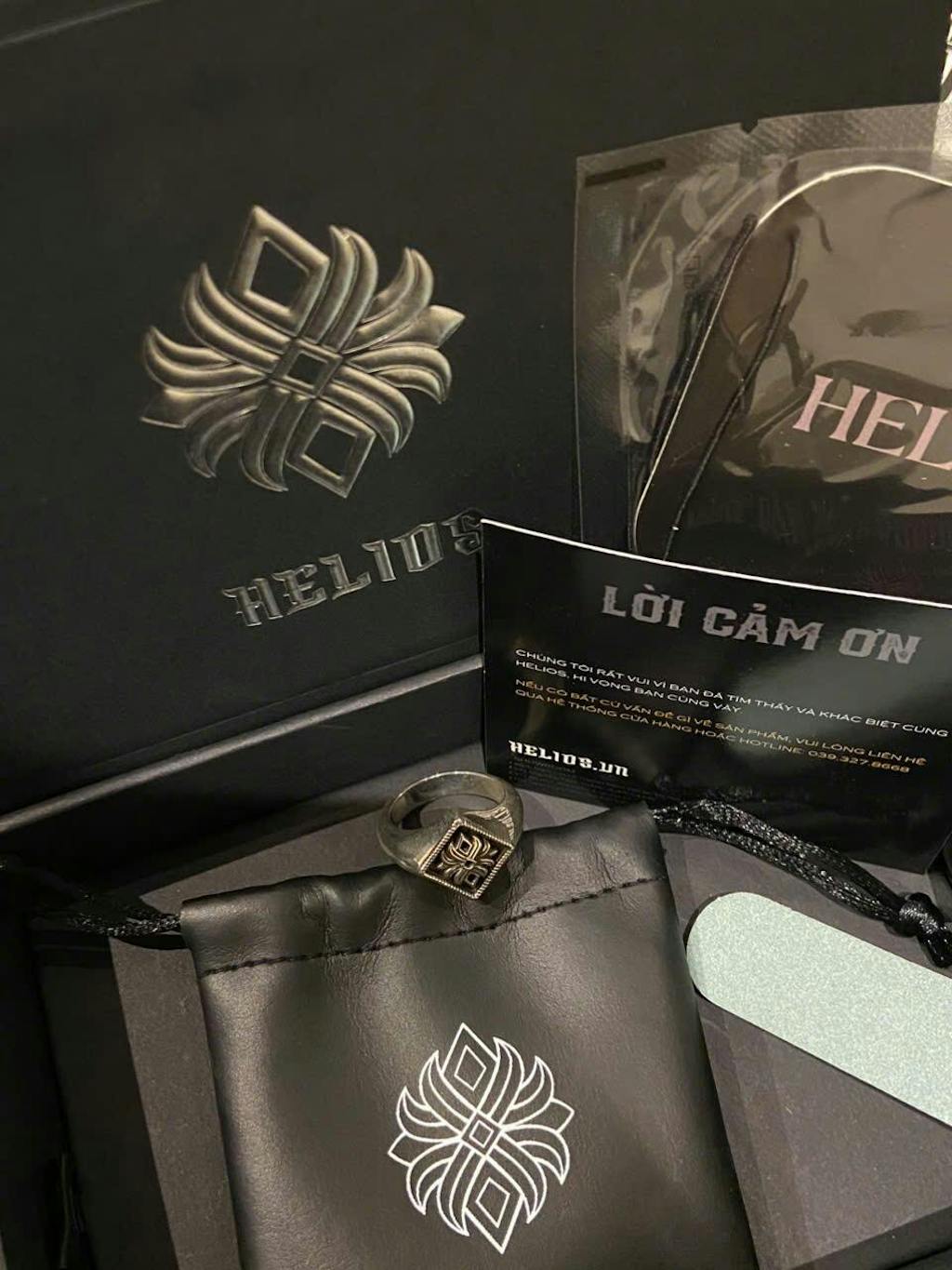 Mafi Lotus Ring Helios Silver – HELIOS