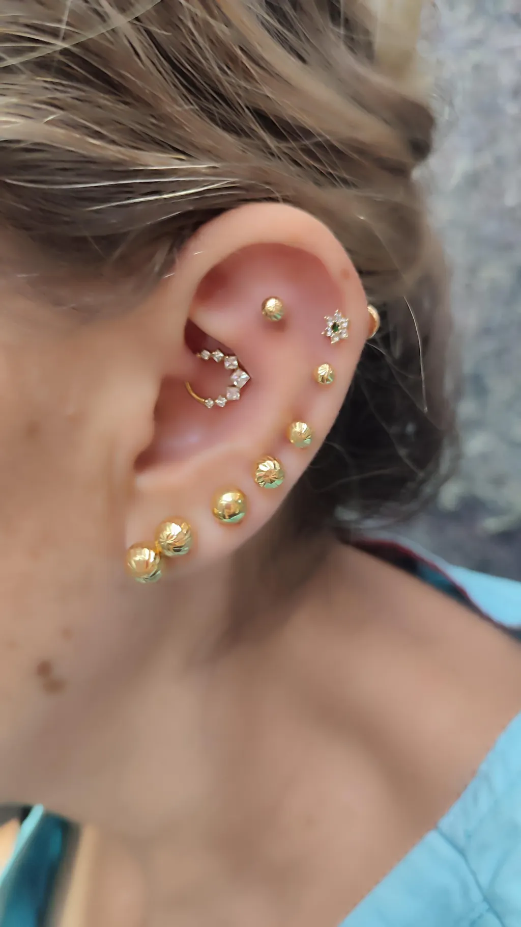 Tipos de perforaciones para la oreja | Helix Body Jewelry – Helix Body ...