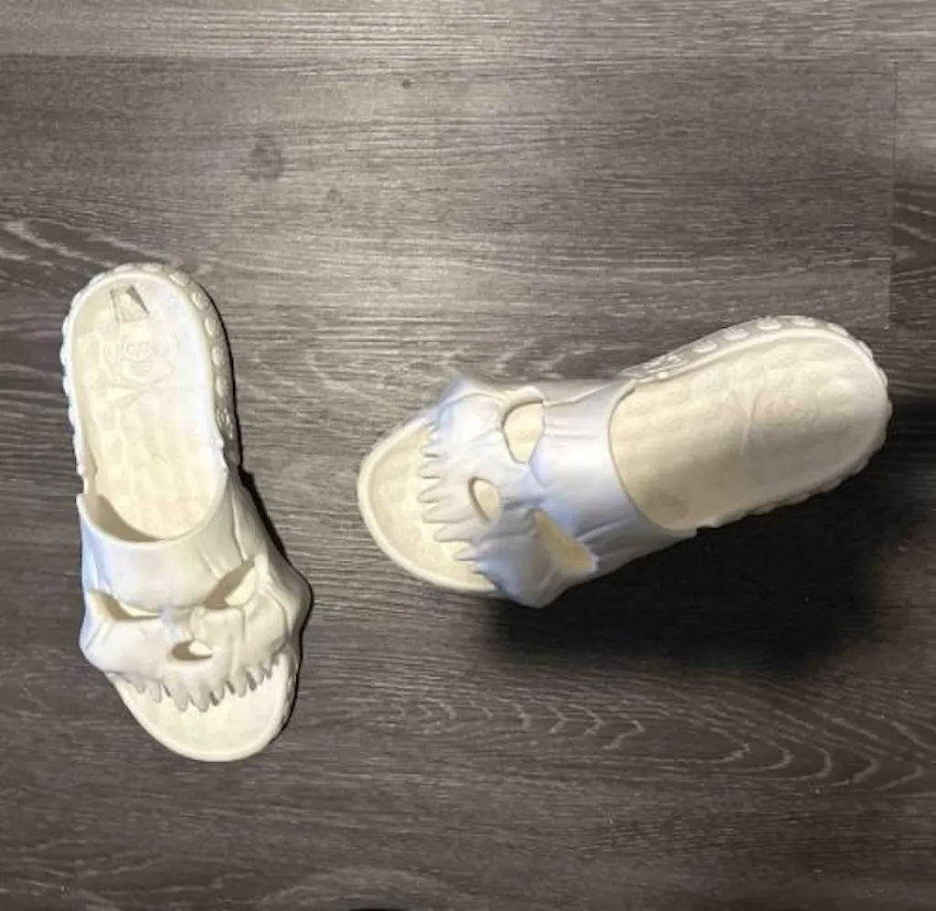 HelloSlippers Skull Slides - the Original Skull Slippers – Hello Slippers