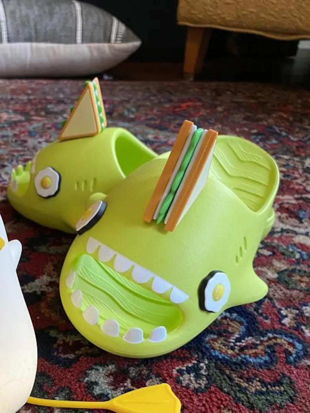 Sandwich Shark Slides - Fun & Unique Shark Slippers | Sharkicks Pro ...