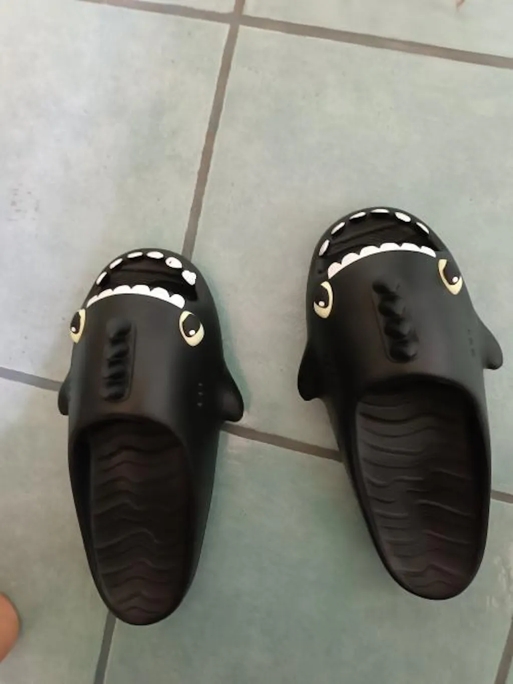 Toothless Shark Slides - Fierce & Playful Shark Slippers | Sharkicks ...