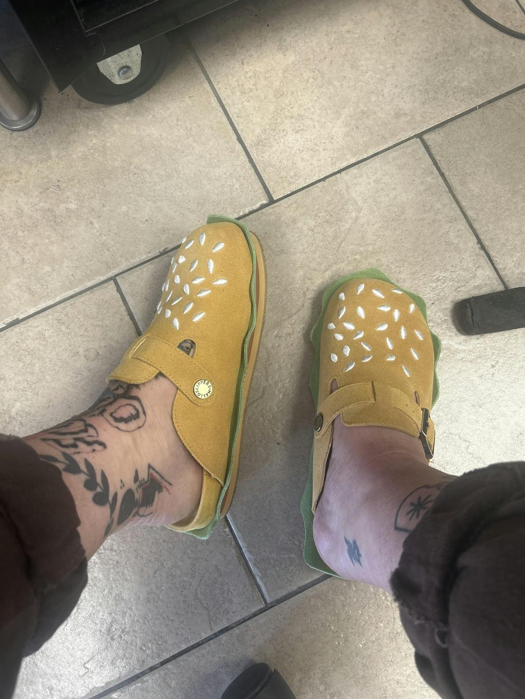 Burger Slippers: Burger-Themed Cork-Soled Mules for Everyday Wear ...