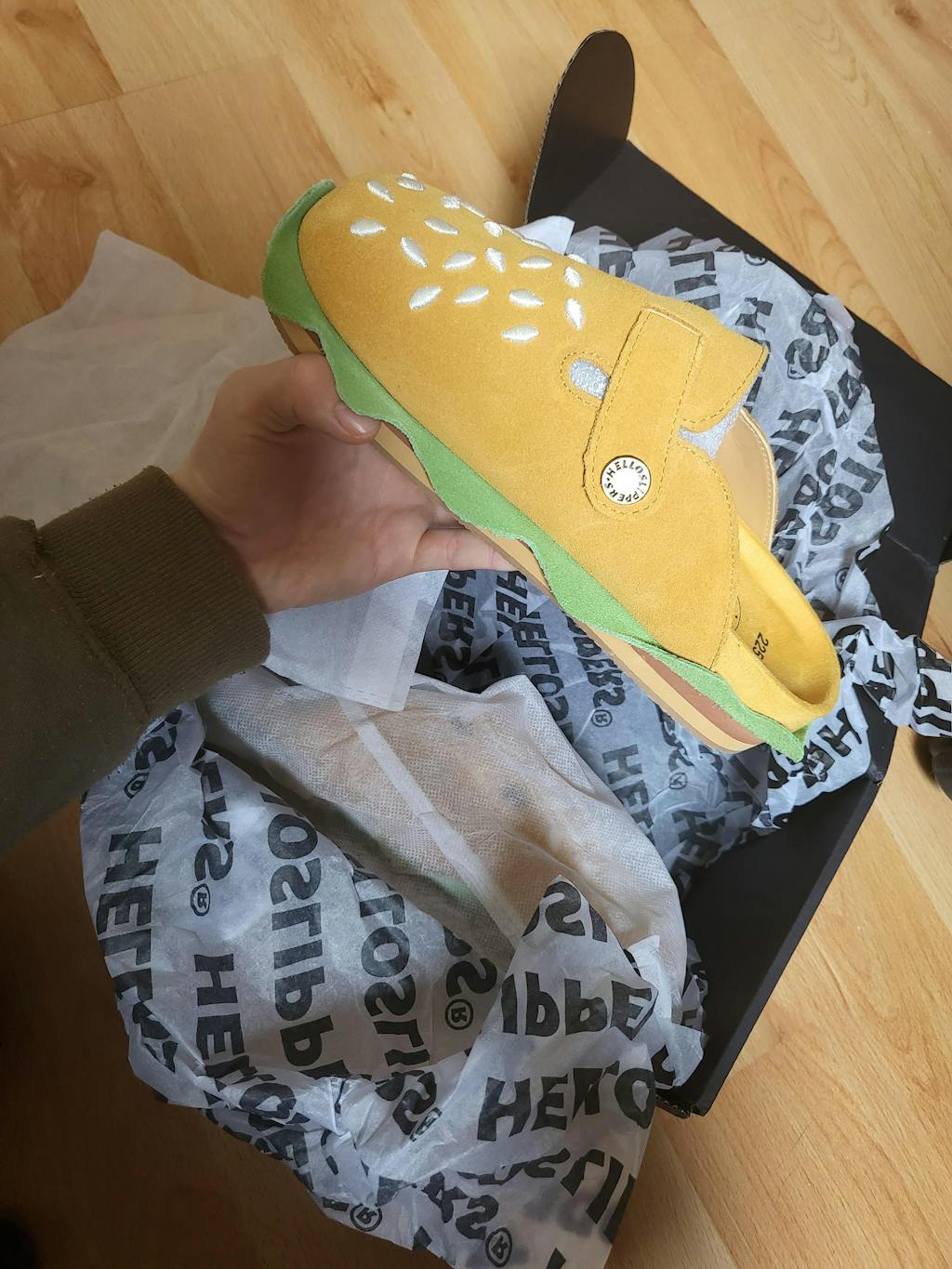 Burger Slippers: Burger-Themed Cork-Soled Mules for Everyday Wear ...