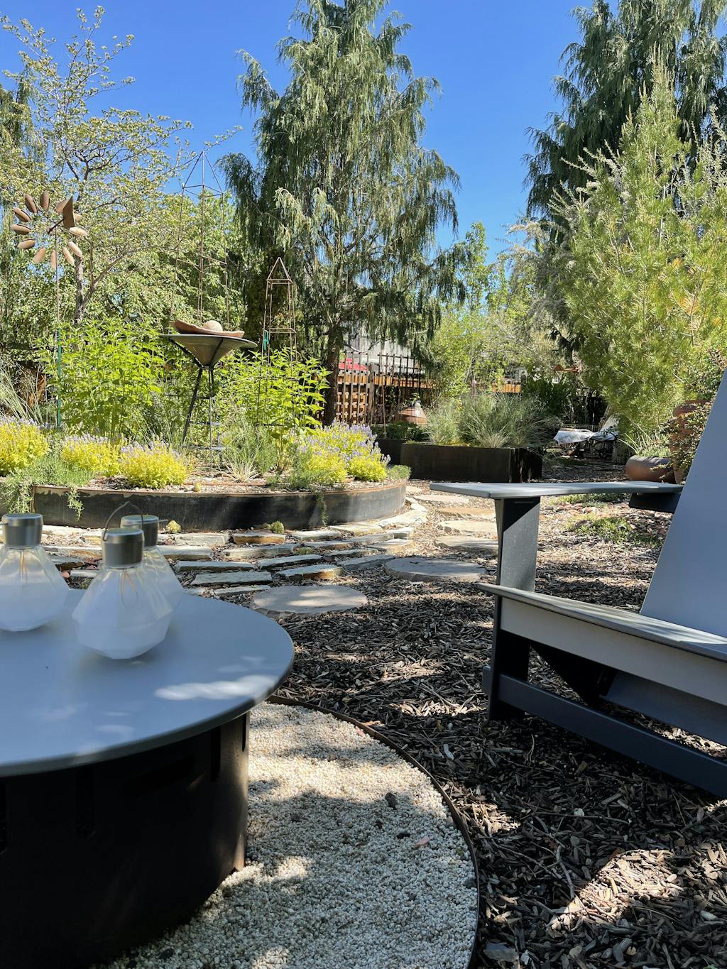 Core Pre-Rolled Steel Tree Rings CorTen Henderson Garden Supply