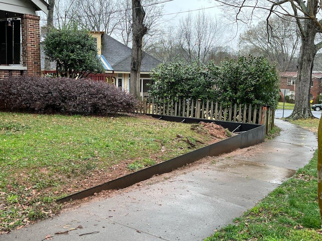 15.75" CorTen Steel Plate Edging | Henderson Garden Supply