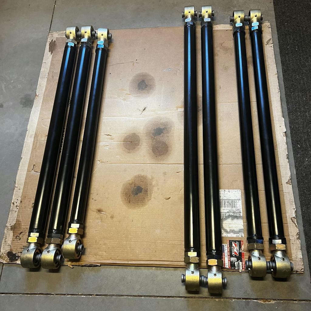 JK 2 door rear double triangulation with 3 link front suspension kit ...