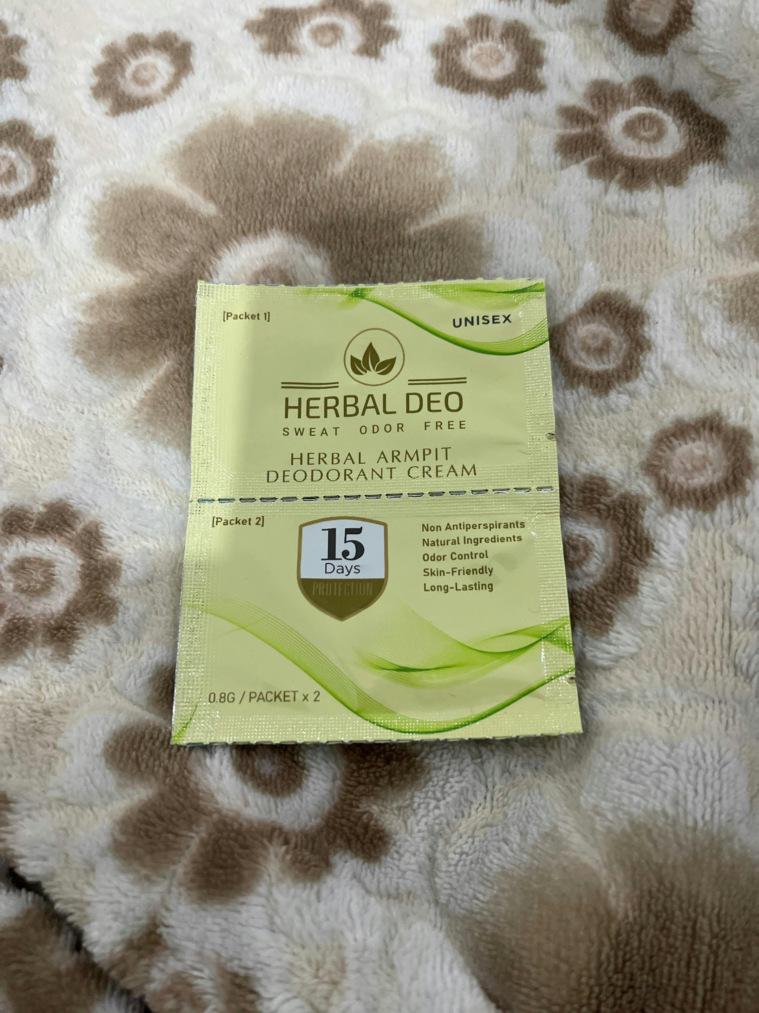 100% Natural Deodorant - No Body Odor for 15 Days With One Application – Herbal Heaven