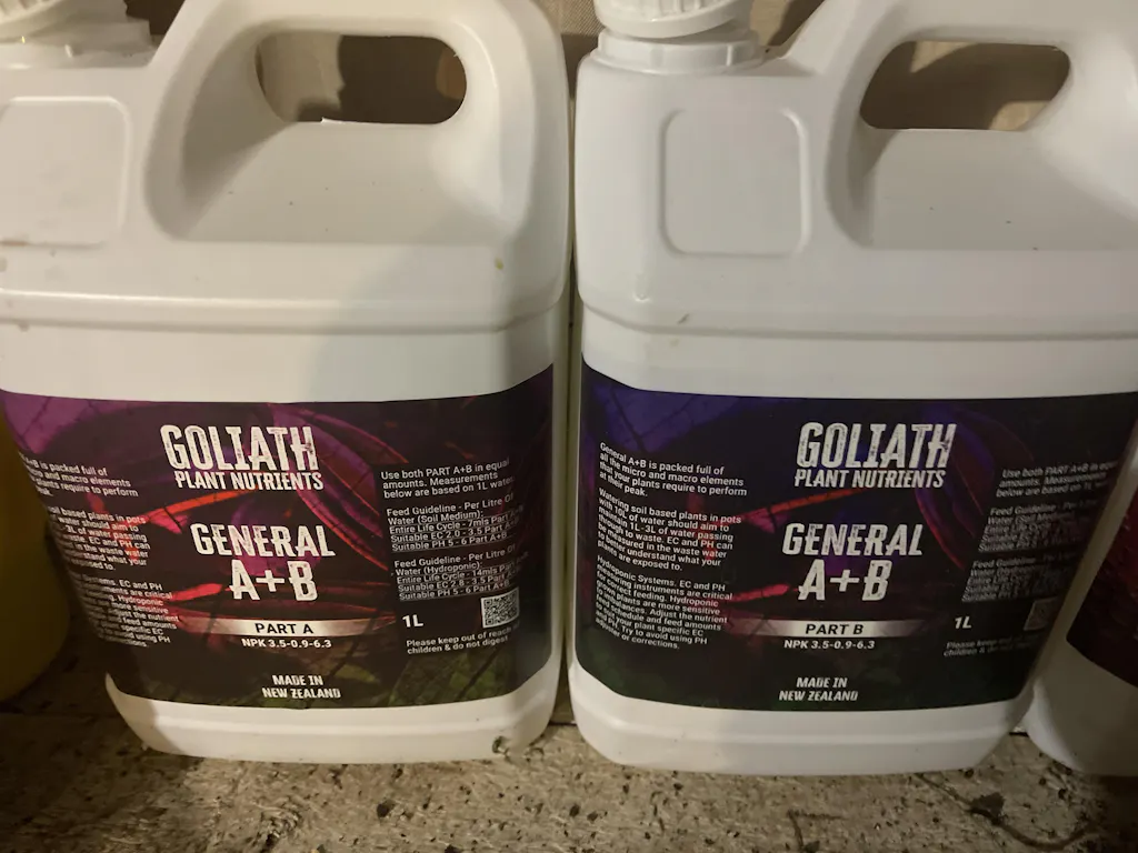 Goliath General A+B Nutrients | Herbal House NZ